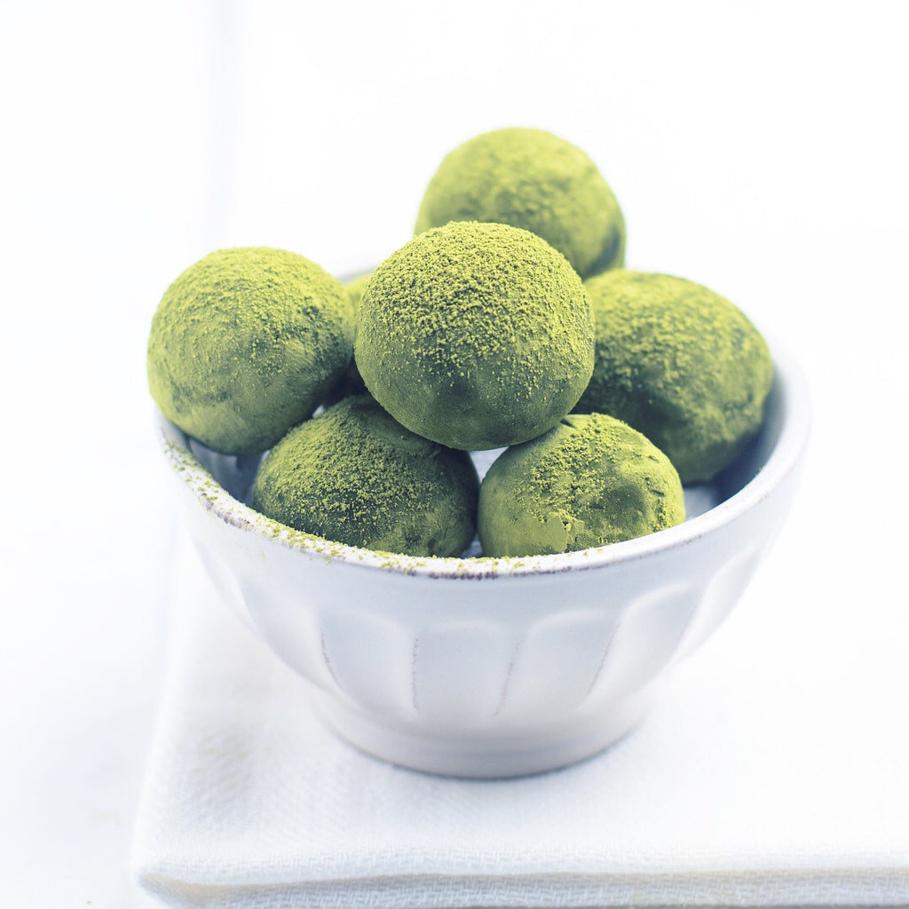 Matcha Latte Protein Ball Recipe