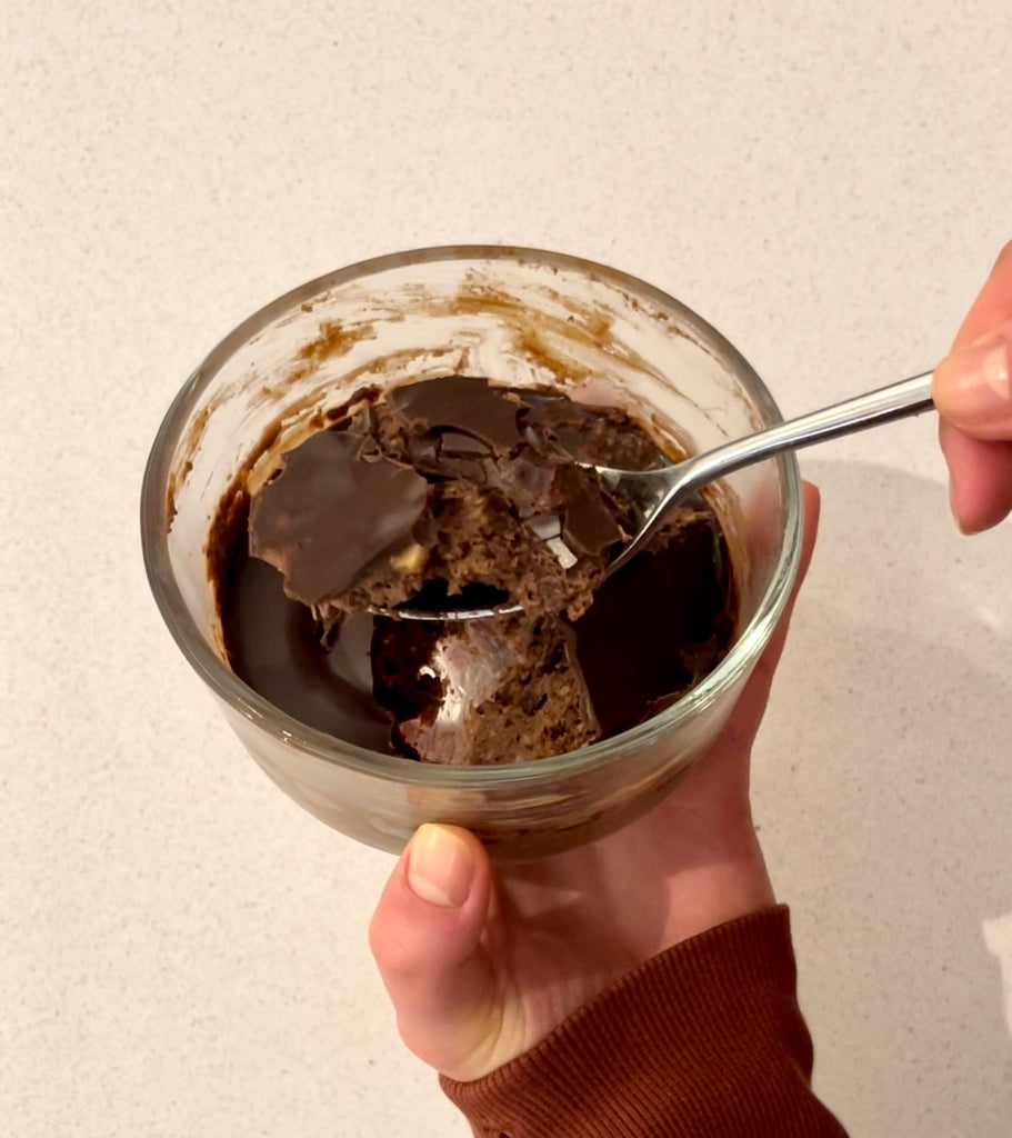 Magic Shell Hot Cocoa Protein Bowl